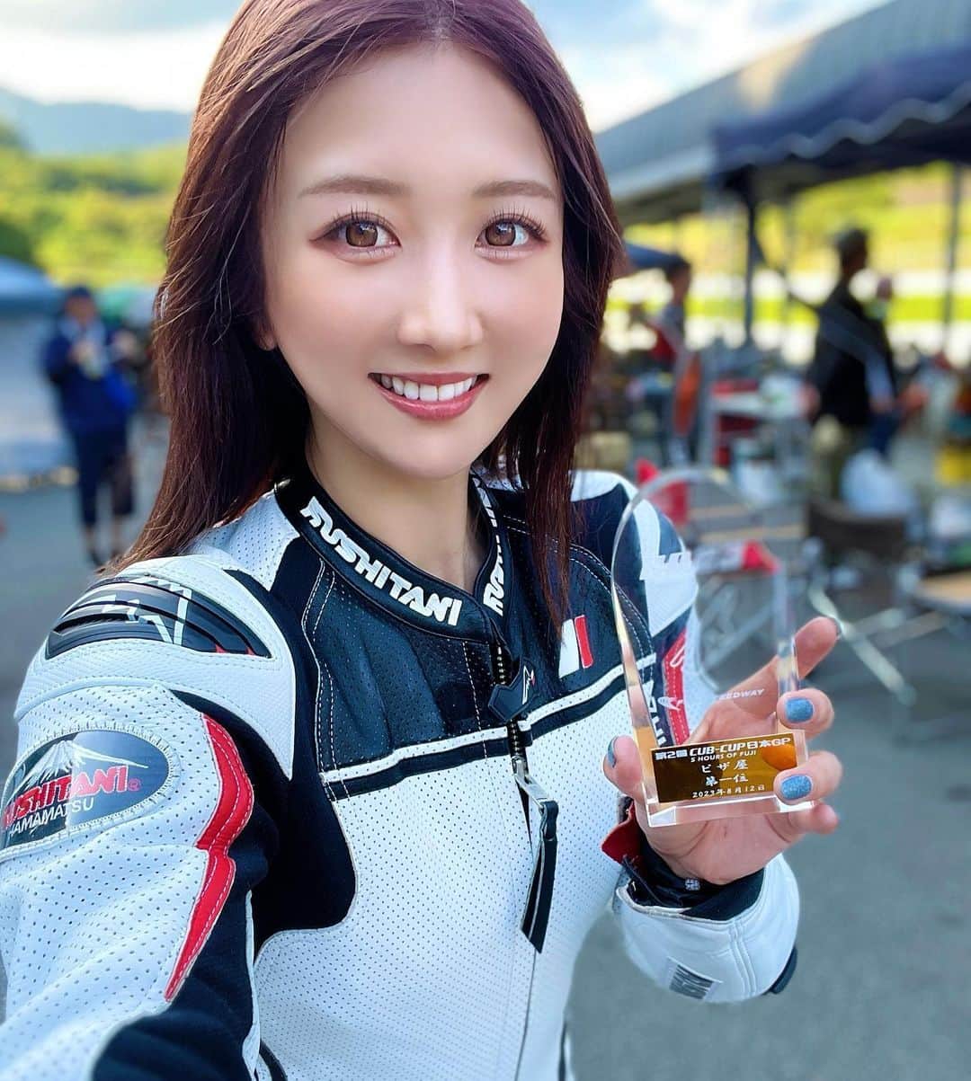 大槻ひびきさんのインスタグラム写真 大槻ひびきinstagram 「富士スピードウェイで開催された カブカップ2023 原動機研究部の
