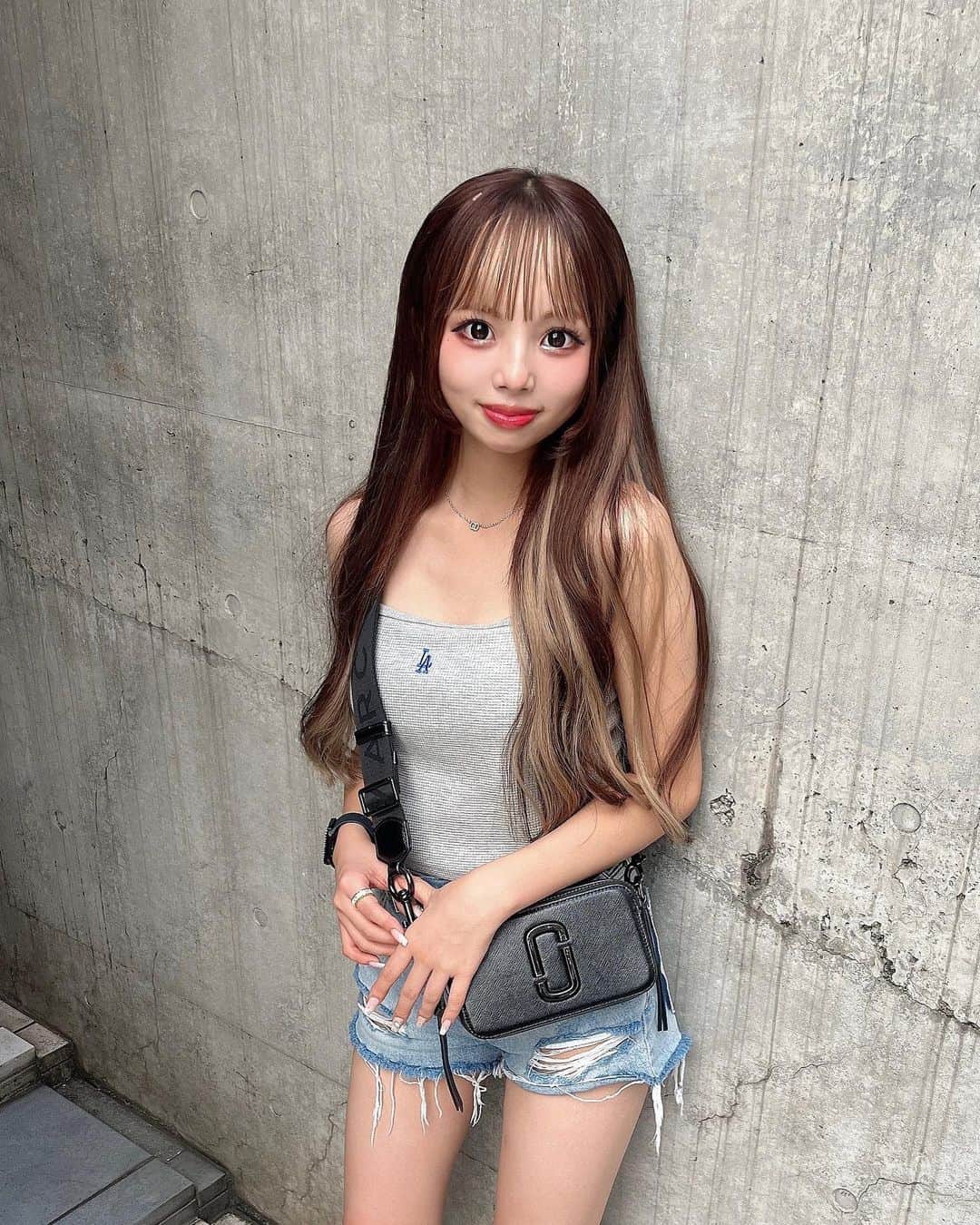 細川愛沙さんのインスタグラム写真 - (細川愛沙Instagram)「 ︎︎︎︎ 全身 @spiralgirl_official さんのだよ🩵 夏っぽくてお気に入り〜」8月13日 0時28分 ...