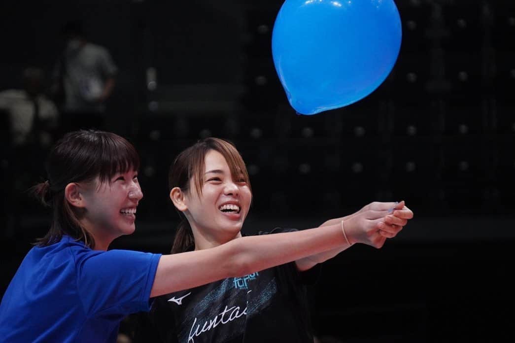石井優希さんのインスタグラム写真 - (石井優希Instagram)「. 2023.8.12 VOLLEYBALL FES -Super Games SAGA🎈 新しく出来たSAGAアリーナで ...