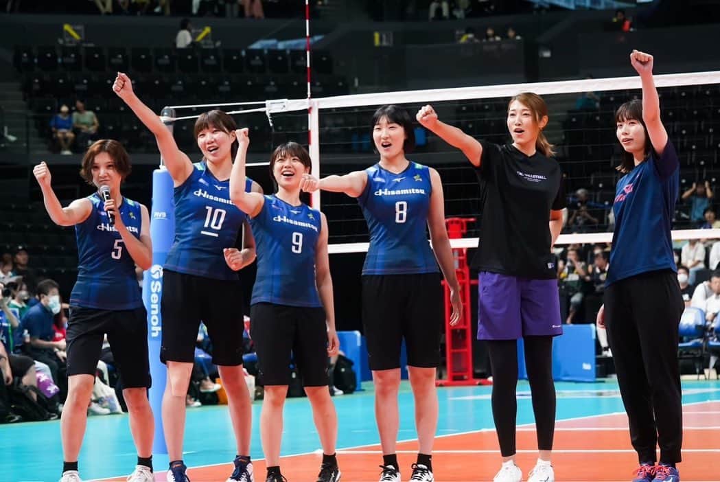 石井優希さんのインスタグラム写真 - (石井優希Instagram)「. 2023.8.12 VOLLEYBALL FES -Super Games SAGA🎈 新しく出来たSAGAアリーナで ...
