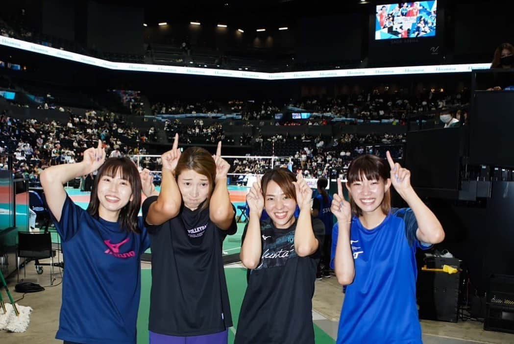 石井優希さんのインスタグラム写真 - (石井優希Instagram)「. 2023.8.12 VOLLEYBALL FES -Super Games SAGA🎈 新しく出来たSAGAアリーナで ...