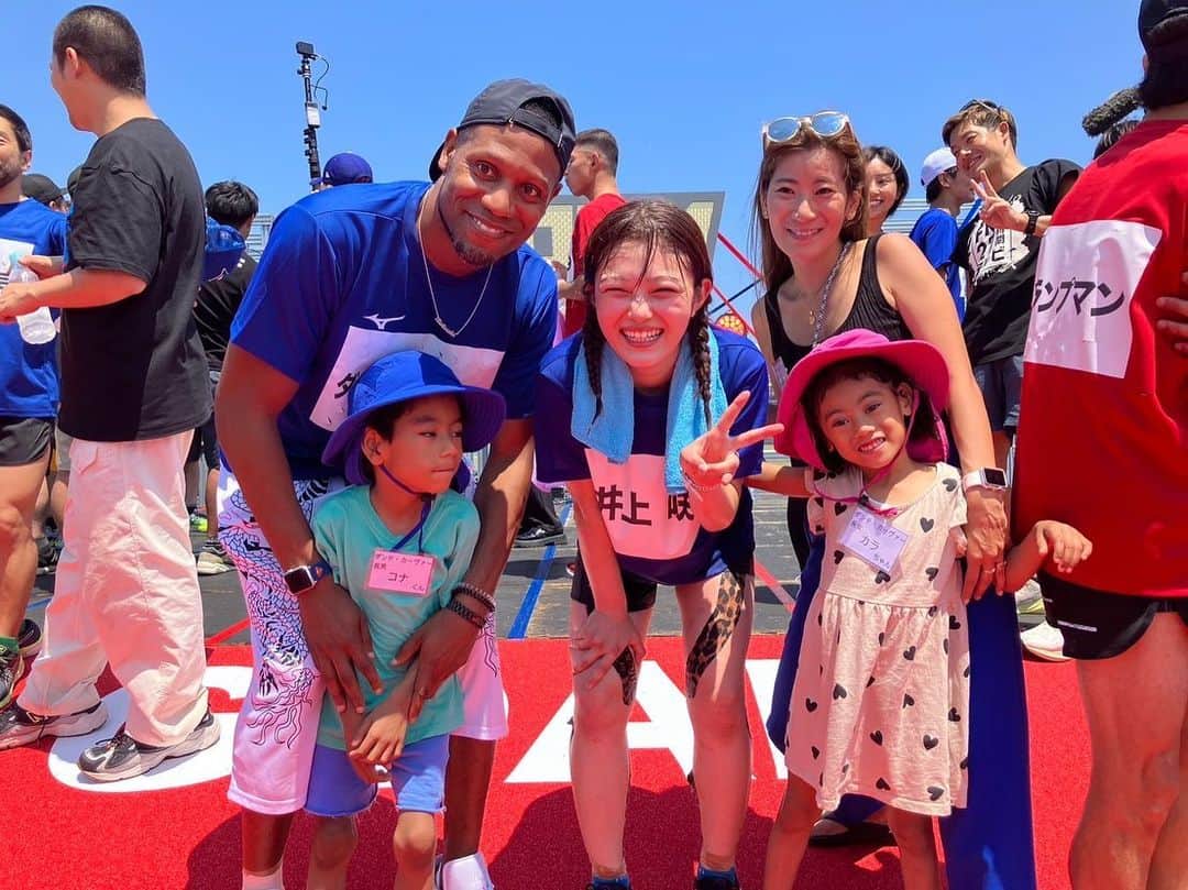 井上咲楽さんのインスタグラム写真 井上咲楽instagram 「27時間テレビ、100キロマラソン完走しました！ 長かったーー16時時間