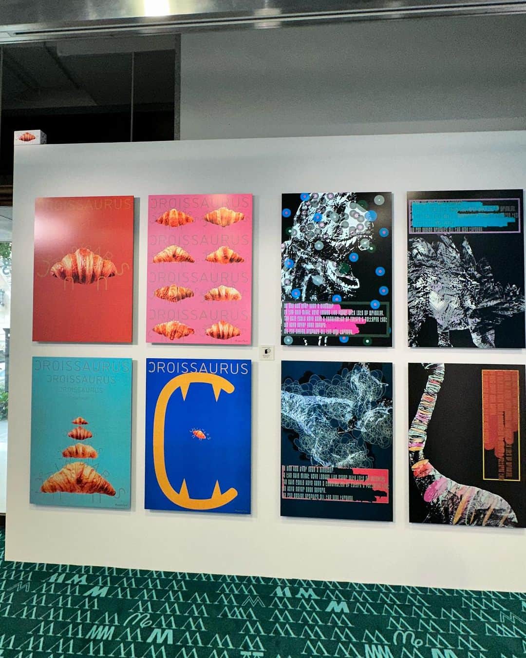 西田善太さんのインスタグラム写真 西田善太instagram「ワンハッピーの小杉幸一デザイナーの個展『graphic Park』は8 5191