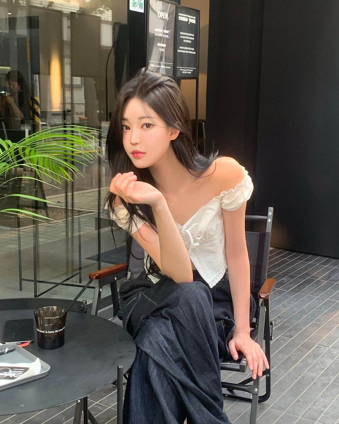 キム・ダビンさんのインスタグラム写真 - (キム・ダビンInstagram)「여름맛 서울숲 나들이 *.*🩵」7月23日 21時08分 ...