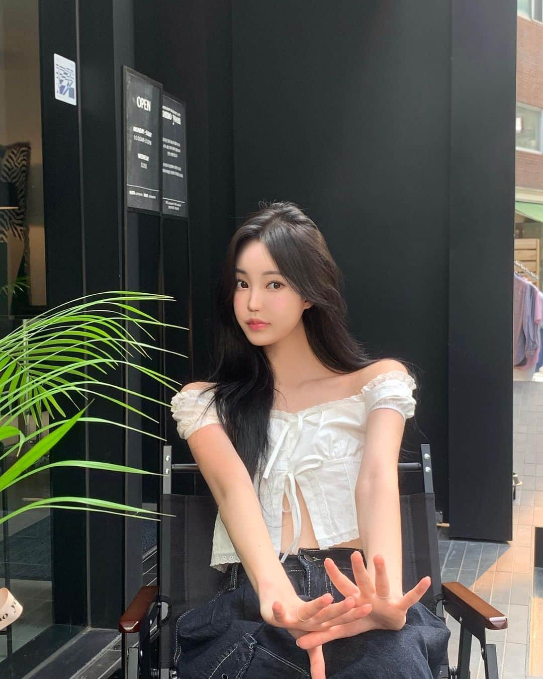 キム・ダビンさんのインスタグラム写真 - (キム・ダビンInstagram)「여름맛 서울숲 나들이 *.*🩵」7月23日 21時08分 ...