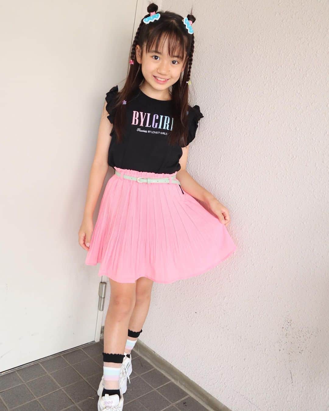 byLOVEiTさんのインスタグラム写真 - (byLOVEiTInstagram)「byLOVEiT♡iNSTA GIRL 夏休みは バイラビのカラフルコーデで 元気に楽しもう♡ のんのん ...