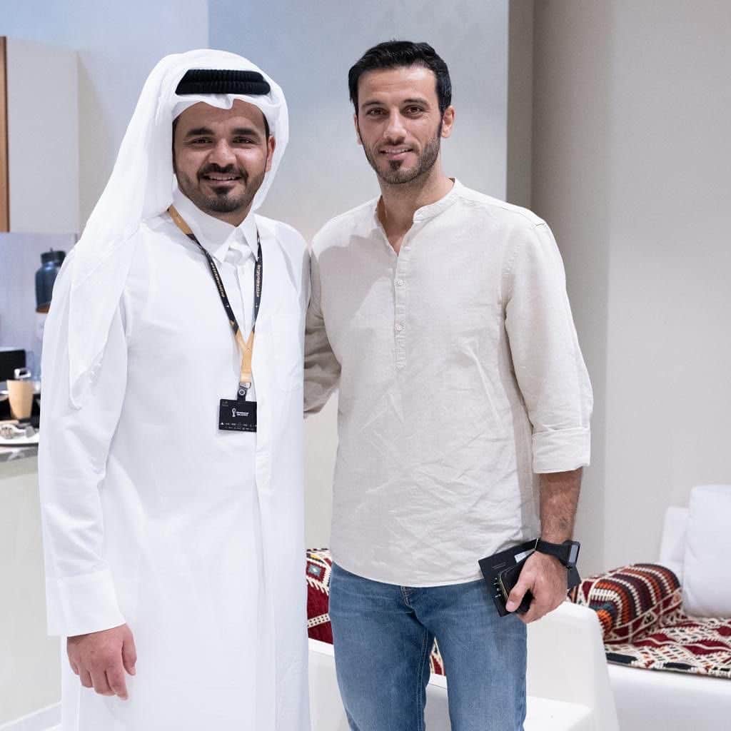 オマル・アッ＝ソーマさんのインスタグラム写真 - (オマル・アッ＝ソーマInstagram)「ذكريات كأس العالم مع ...