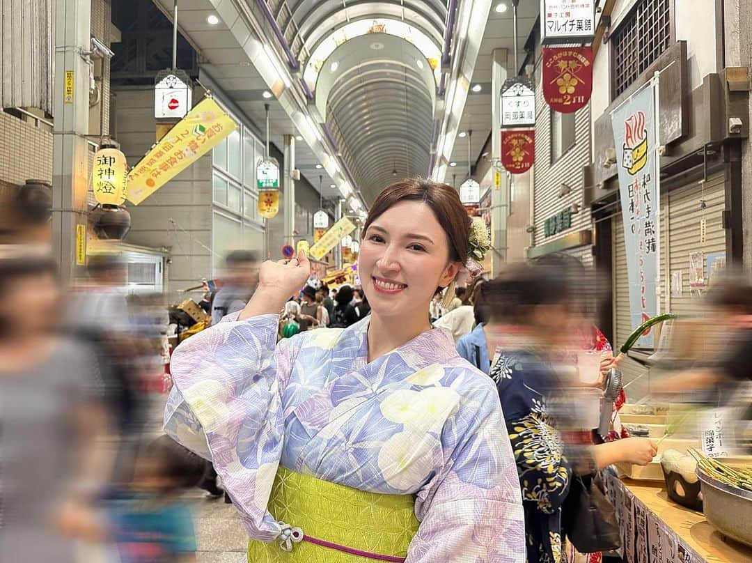 ウーデンジェニファー里沙さんのインスタグラム写真 - (ウーデンジェニファー里沙Instagram)「* 昨日の天神祭の生中継、 ありがとう ...