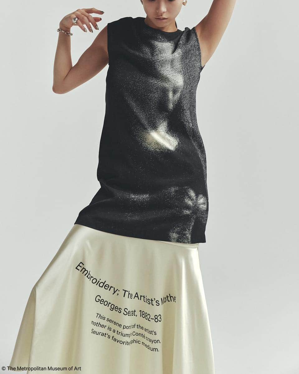 Ameri vintageさんのインスタグラム写真 - (Ameri vintageInstagram)「AMERI×THE MET LAYERED DRESS (col.BLK) ー7.28 ...