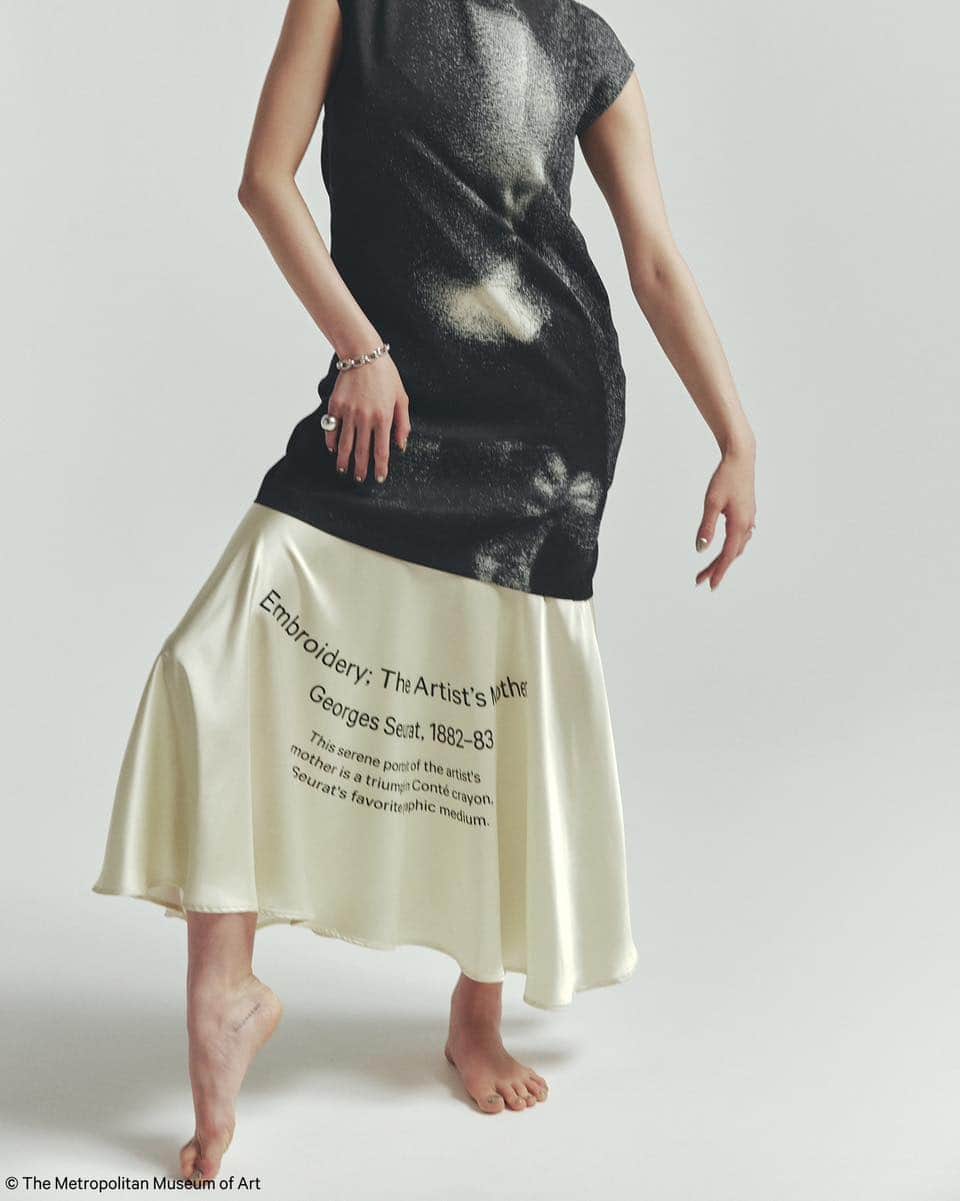 Ameri vintageさんのインスタグラム写真 - (Ameri vintageInstagram)「AMERI×THE MET LAYERED DRESS (col.BLK) ー7.28 ...