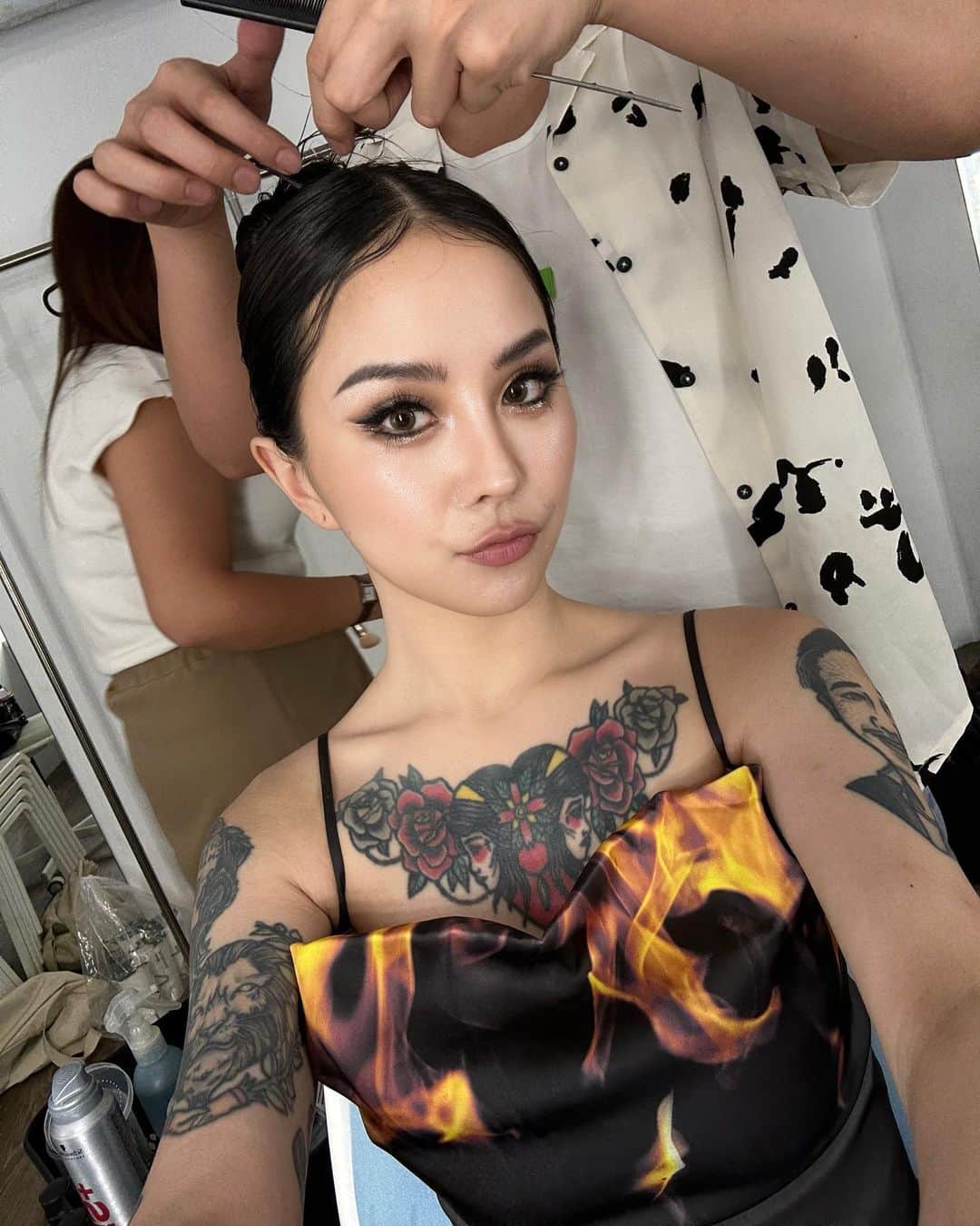 Abby Chenさんのインスタグラム写真 - (Abby ChenInstagram)「感謝 @izzue_stylist 給我漂亮的一天 ️‍🔥」7月26日 20時29分 ...