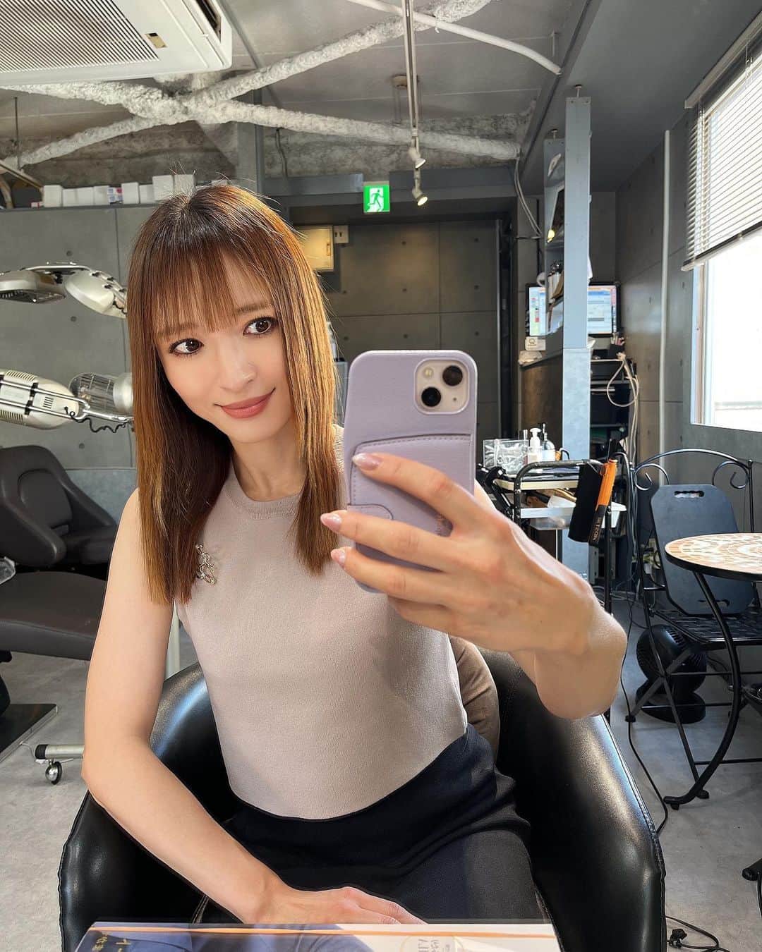 AriizumiEmaさんのインスタグラム写真 - (AriizumiEmaInstagram)「2ヶ月前に @violus_by_posh_ginza で、 髪質改善（サブリミックの ...