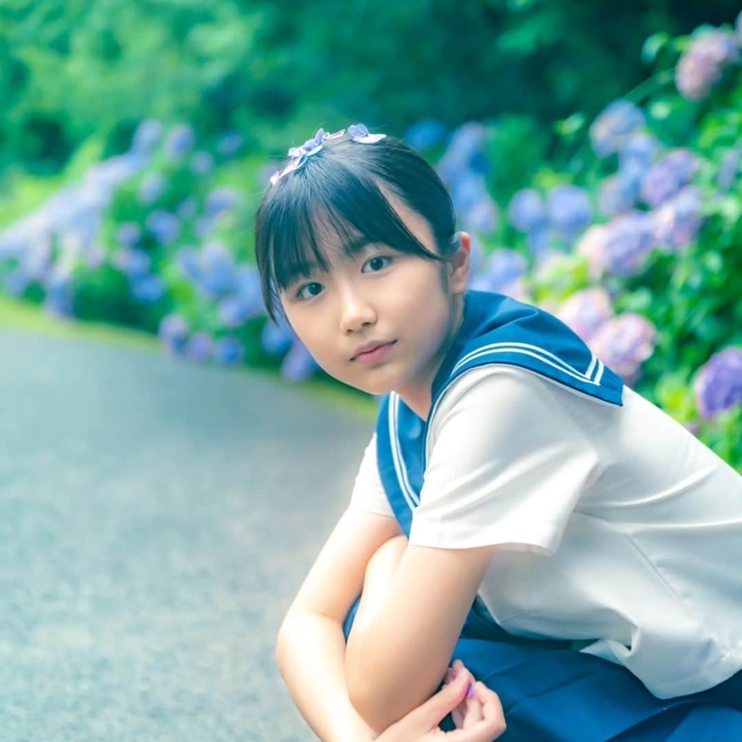 西川実花さんのインスタグラム写真 - (西川実花Instagram)「もう夏ですが、紫陽花の時期の写真です☺️笑 紫陽花とっても綺麗でした ...