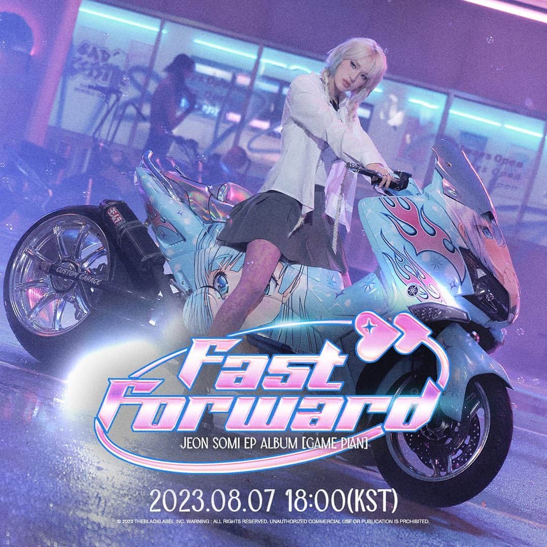 ソミさんのインスタグラム写真 - (ソミInstagram)「JEON SOMI EP ALBUM [GAME PLAN] ‘Fast Forward’ 😈😈😈 Digital Album ...