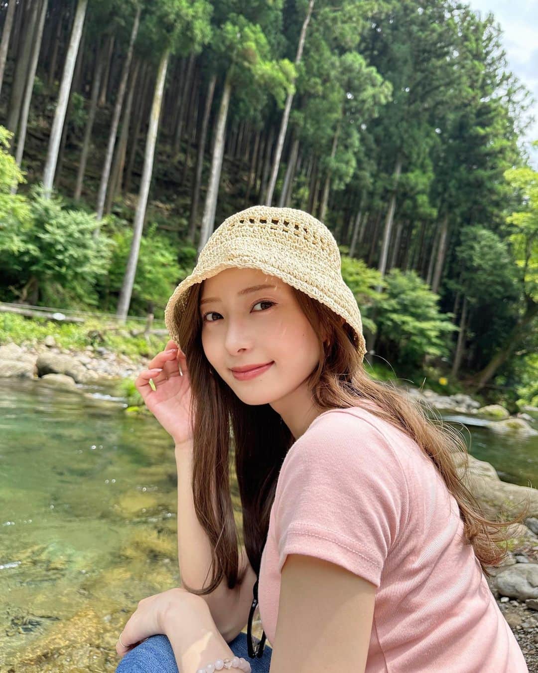 松川星さんのインスタグラム写真 - (松川星Instagram)「⁡ 初めての川釣り‪🏞 釣ったお魚食べたよ🎣」7月27日 20時06分 - akarin__rin
