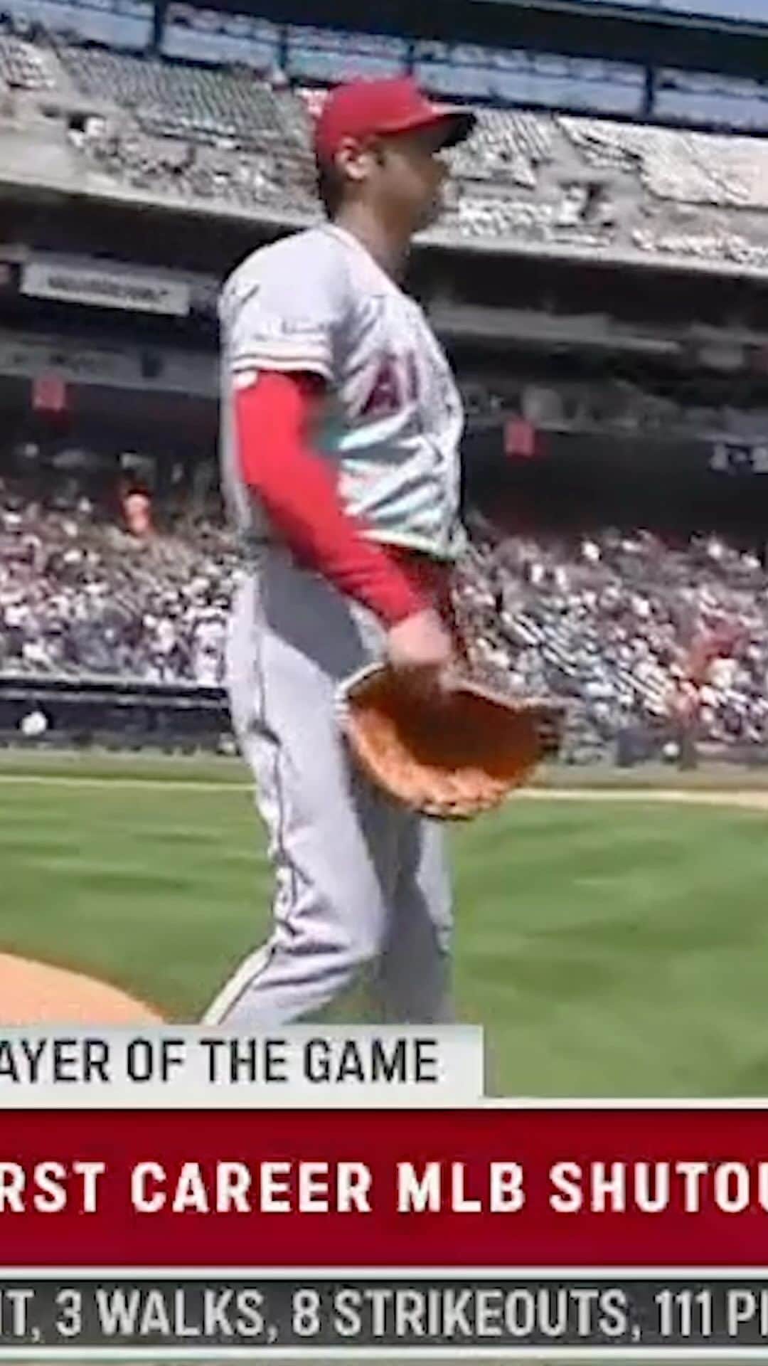 MLBさんのインスタグラム動画 - (MLBInstagram)「First shutout, ho hum. Just another day at the office for Sho ...