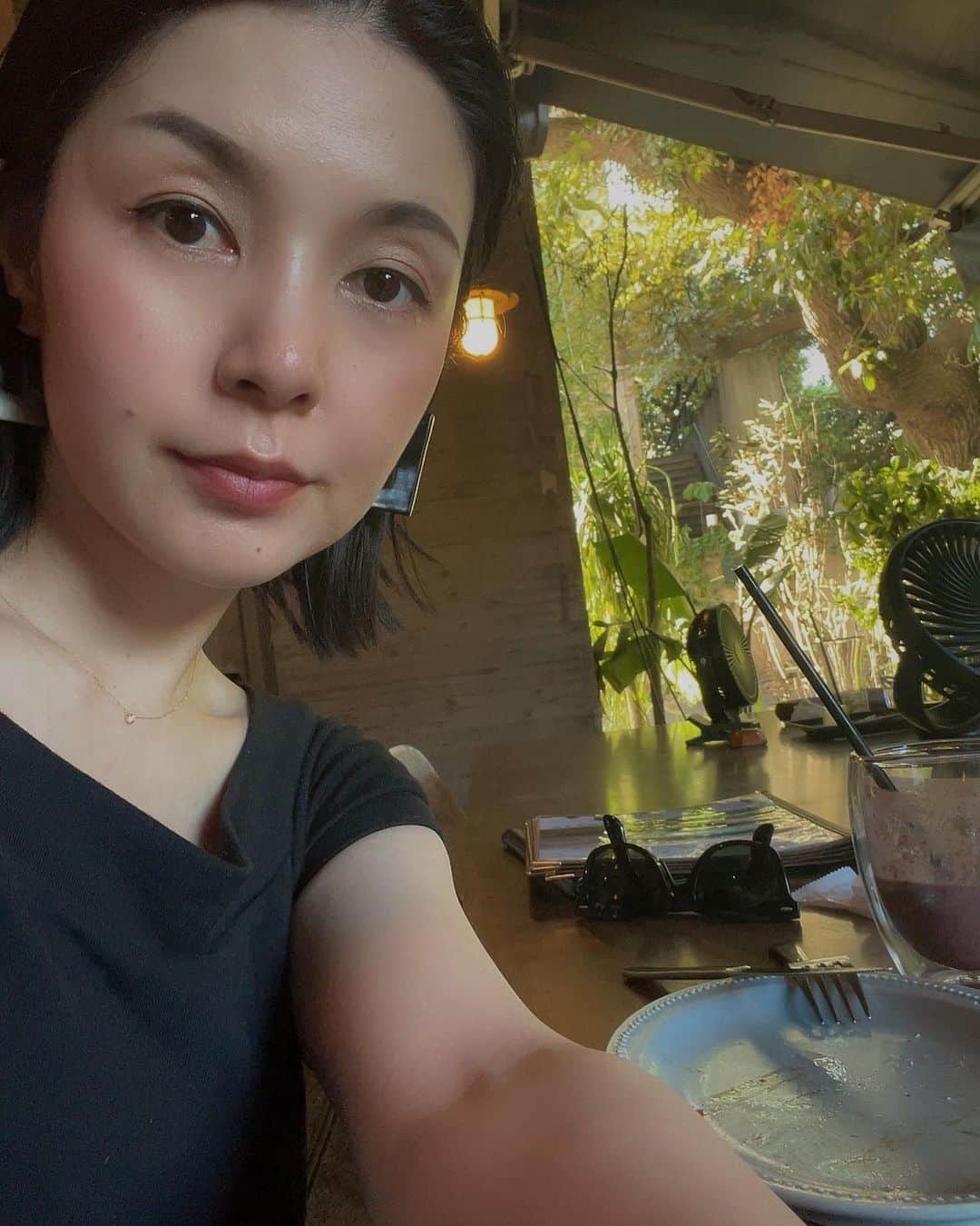 日下裕江さんのインスタグラム写真 - (日下裕江Instagram)「六本木で1番好きなカフェ☕️💕 @512cafe_official #512cafe_and_grill 都会とは思えない ...