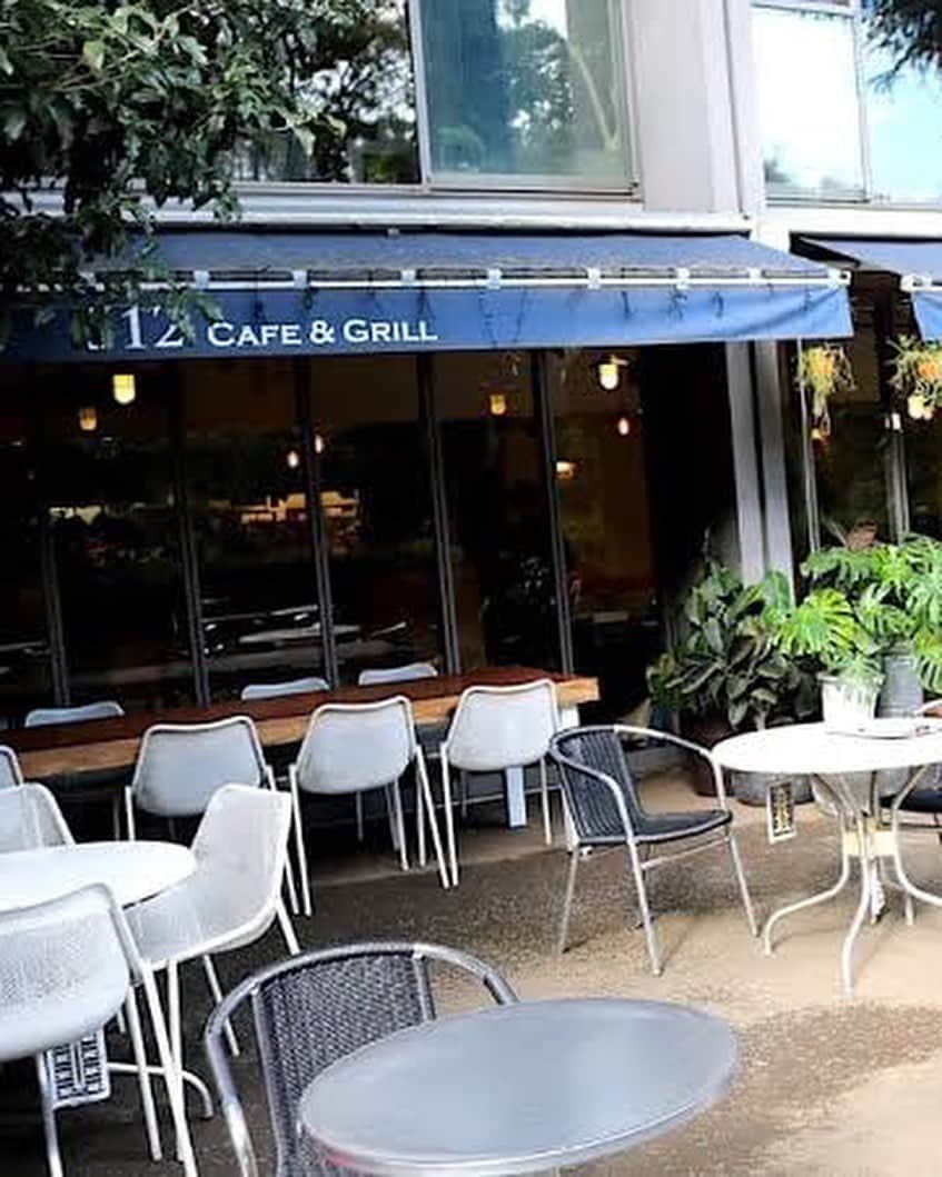 日下裕江さんのインスタグラム写真 - (日下裕江Instagram)「六本木で1番好きなカフェ☕️💕 @512cafe_official #512cafe_and_grill 都会とは思えない ...