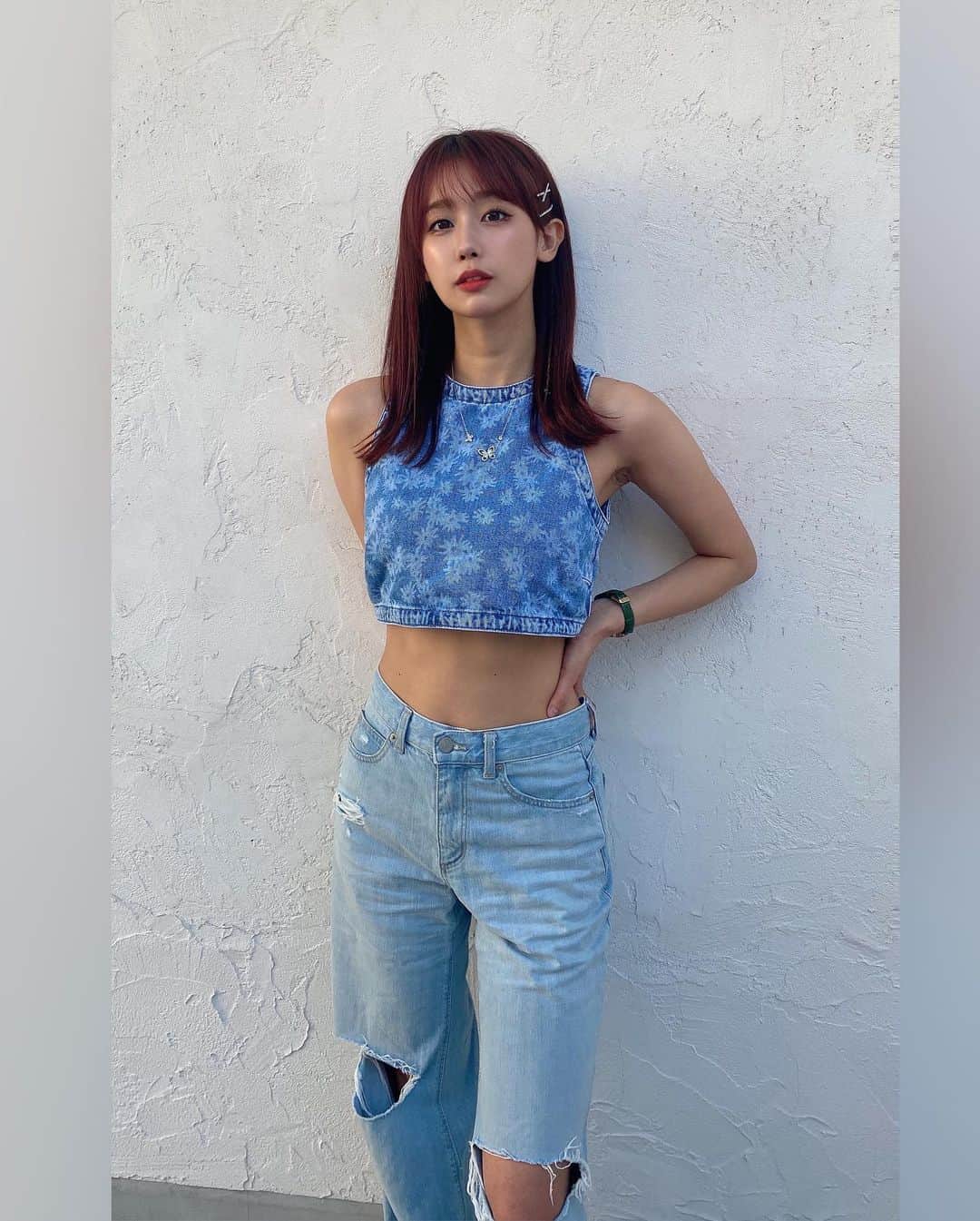 相原美咲さんのインスタグラム写真 - (相原美咲Instagram)「前髪切ってきたよん💇‍♀️ @timeless_setagaya で買った服も着た😝💗 @hiroshishimizu10 ...