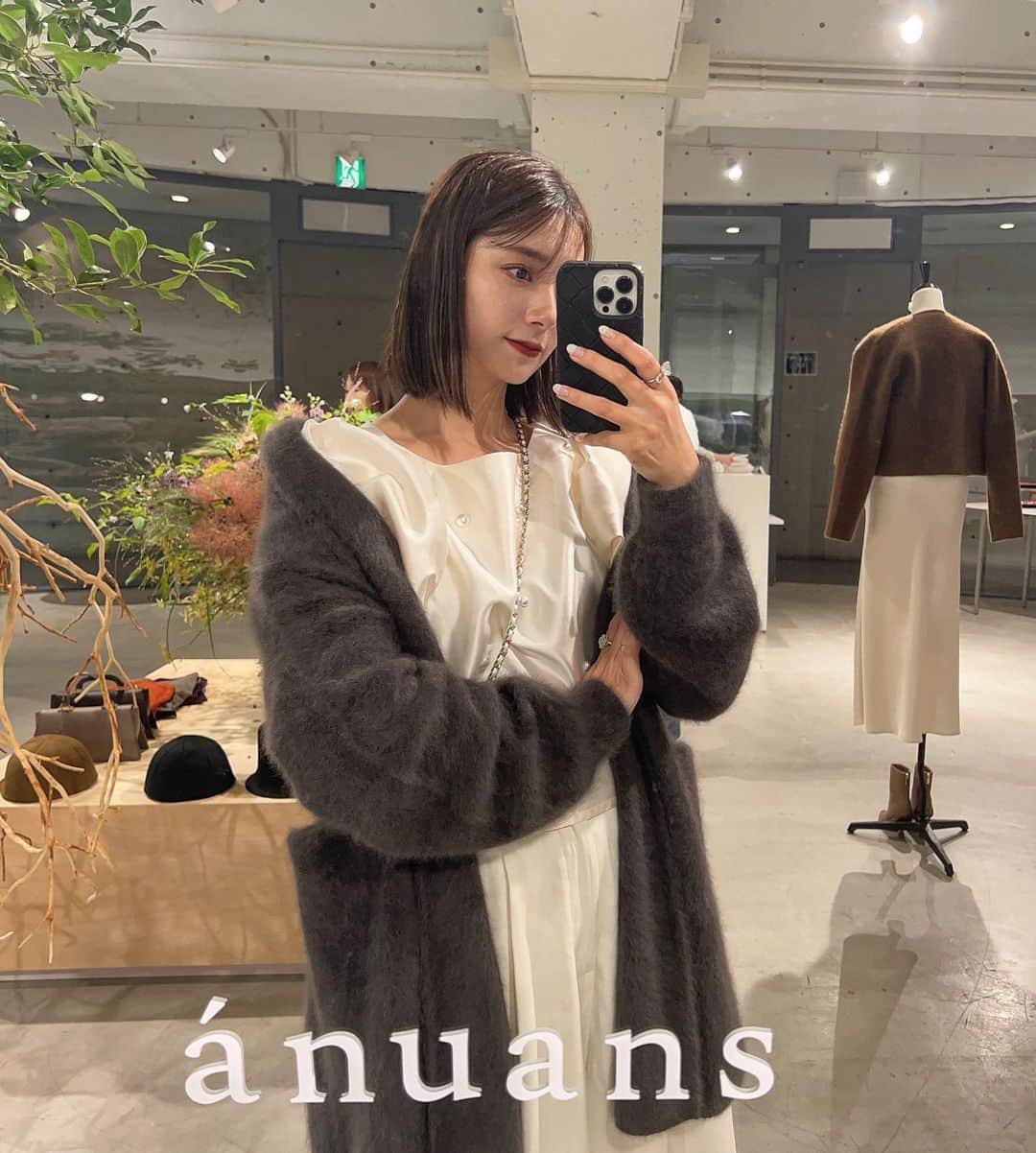 青野未来 / MikuAonoさんのインスタグラム写真 - (青野未来 / MikuAonoInstagram)「. . 弾丸東京が決まったので @anuans.official の展示会に ...