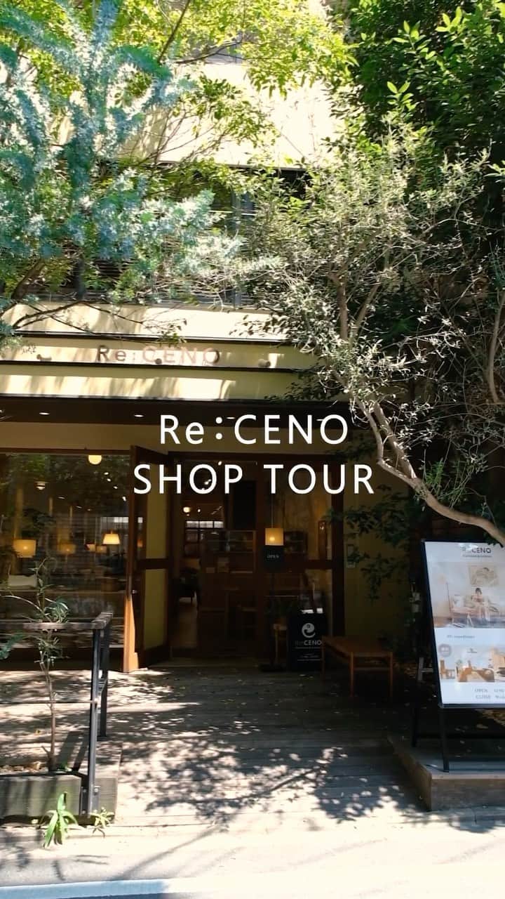 Re:CENO（リセノ）さんのインスタグラム動画 - (Re:CENO（リセノ）Instagram)「【shop tour】京都・烏丸四条にある京都店をショップツアーします ...