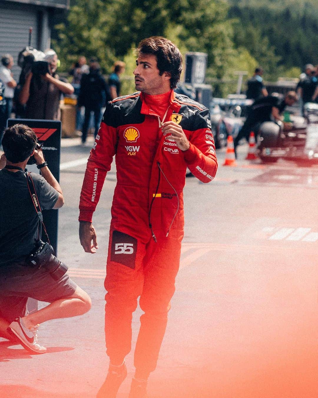 カルロス・サインツJr.さんのインスタグラム写真 - (カルロス・サインツJr.Instagram)「Good pace but we ...