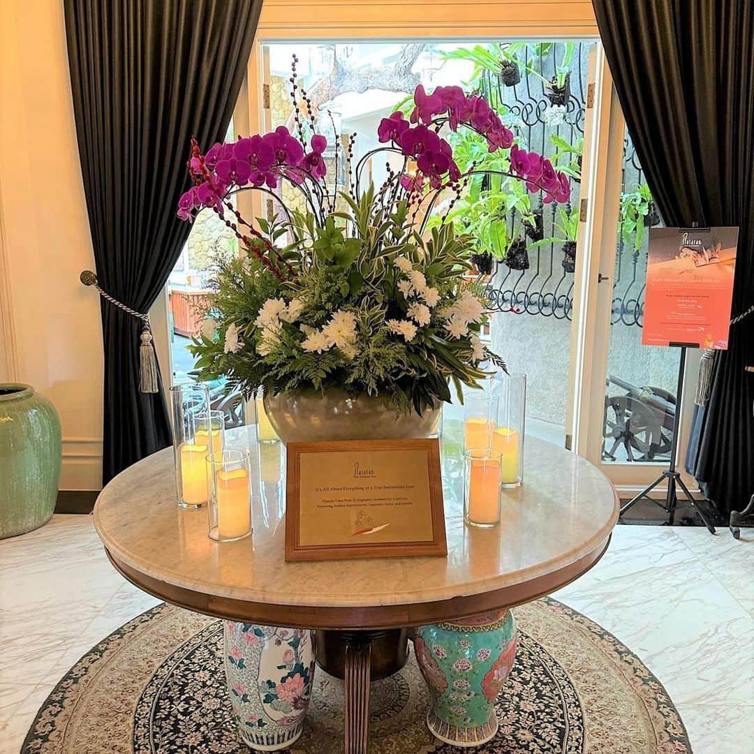 デヴィ・スカルノさんのインスタグラム写真 - (デヴィ・スカルノInstagram)「ジャカルタの 中心部、メンテンの 一等地に位置する ...