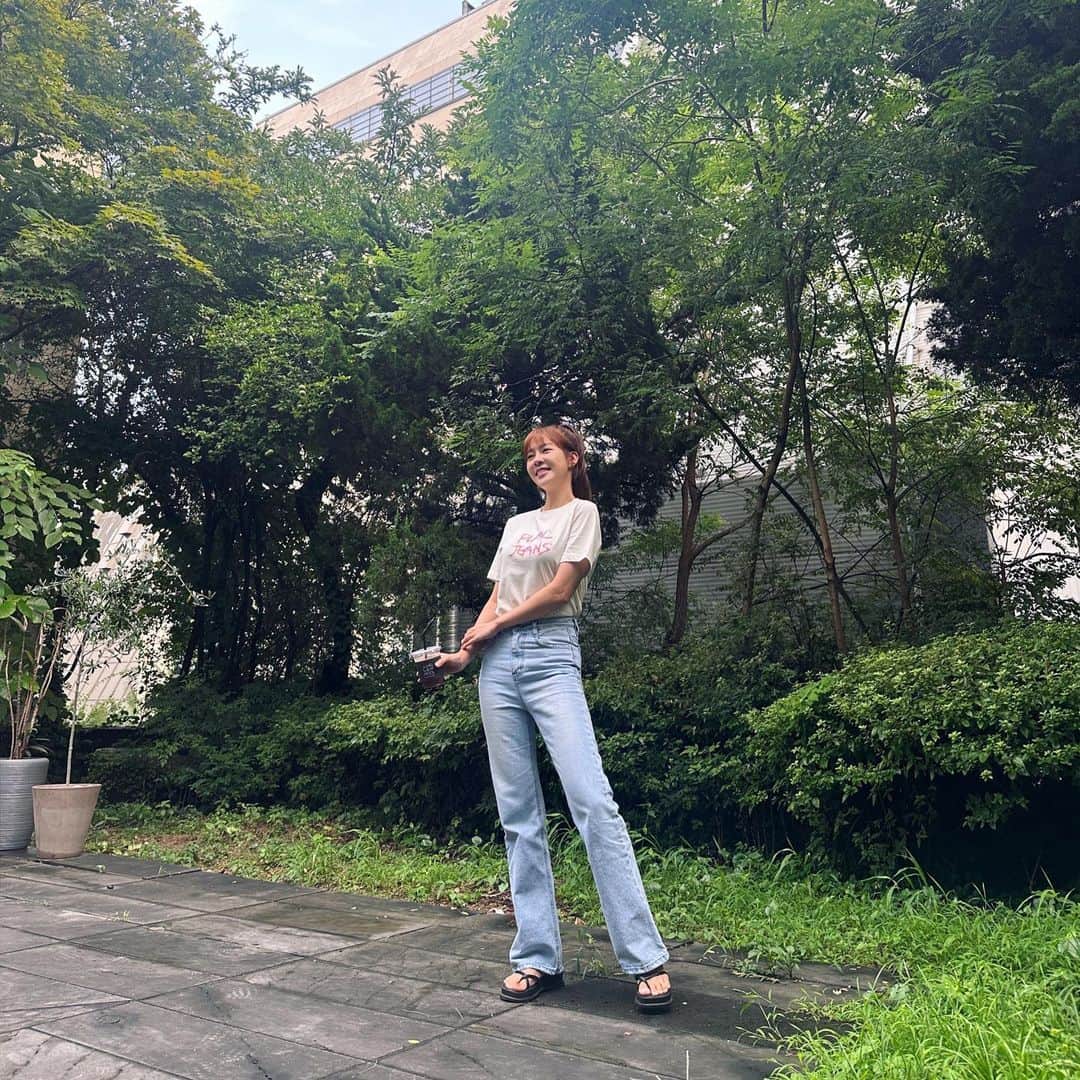 チェ・ユニョンさんのインスタグラム写真 チェ・ユニョンinstagram 「어머 머리가 갑자기 길어졌어요💇🏻‍♀️ 아무래도 야한