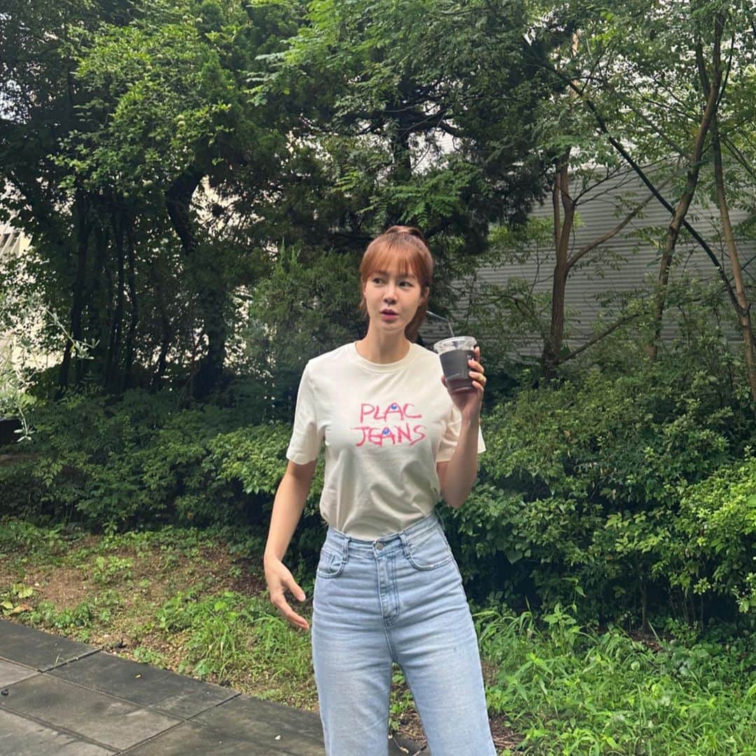 チェ・ユニョンさんのインスタグラム写真 チェ・ユニョンinstagram 「어머 머리가 갑자기 길어졌어요💇🏻‍♀️ 아무래도 야한