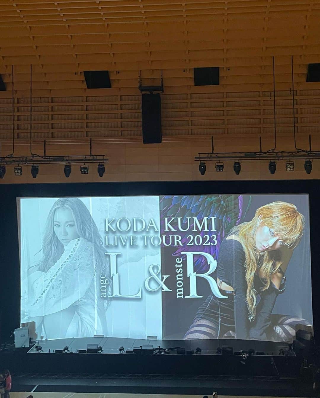 住谷杏奈さんのインスタグラム写真 - (住谷杏奈Instagram)「･ 倖田來未さんの 「KODA KUMI LIVE TOUR 2023 ～angeL & monsteR～」 東京国際 ...