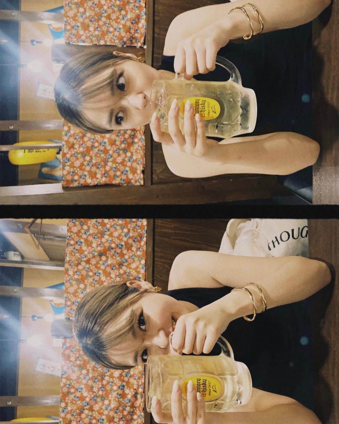 Nanamiさんのインスタグラム写真 - (NanamiInstagram)「. 🌻🍉⛺️ 普段投稿しないのを 10枚まとめて投稿するの この間からハマってる🥱 こんなふざけた写真 フィードに ...