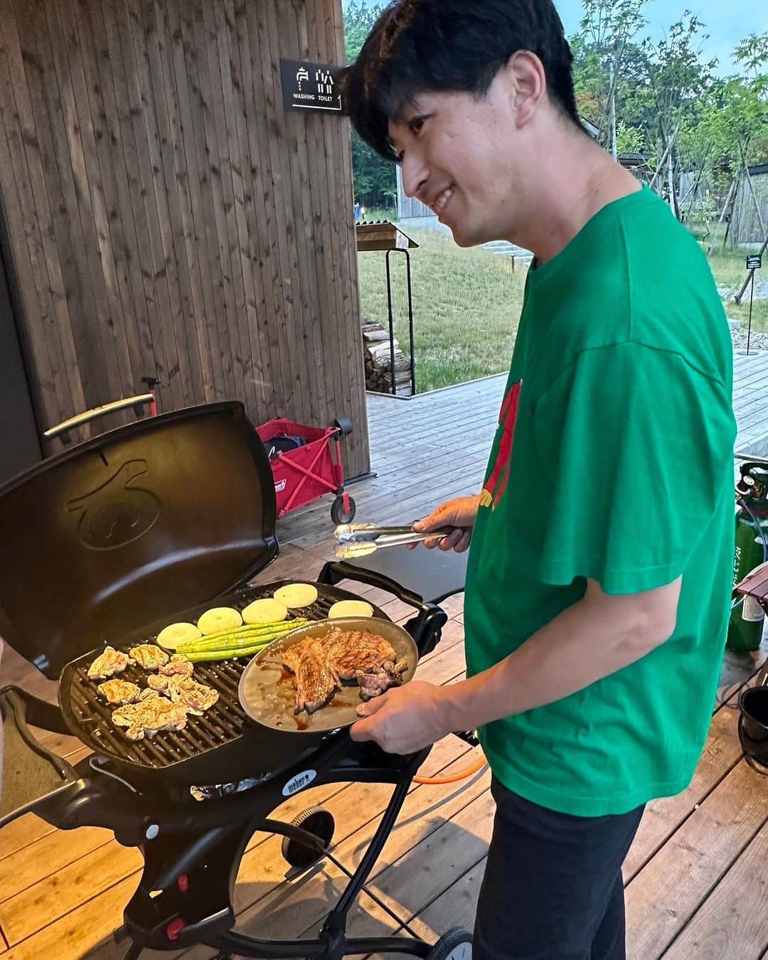 新垣勇人さんのインスタグラム写真 - (新垣勇人Instagram)「エスコンフィールド内のALLPAR（オルパ）へ！ KAKILANDの ...