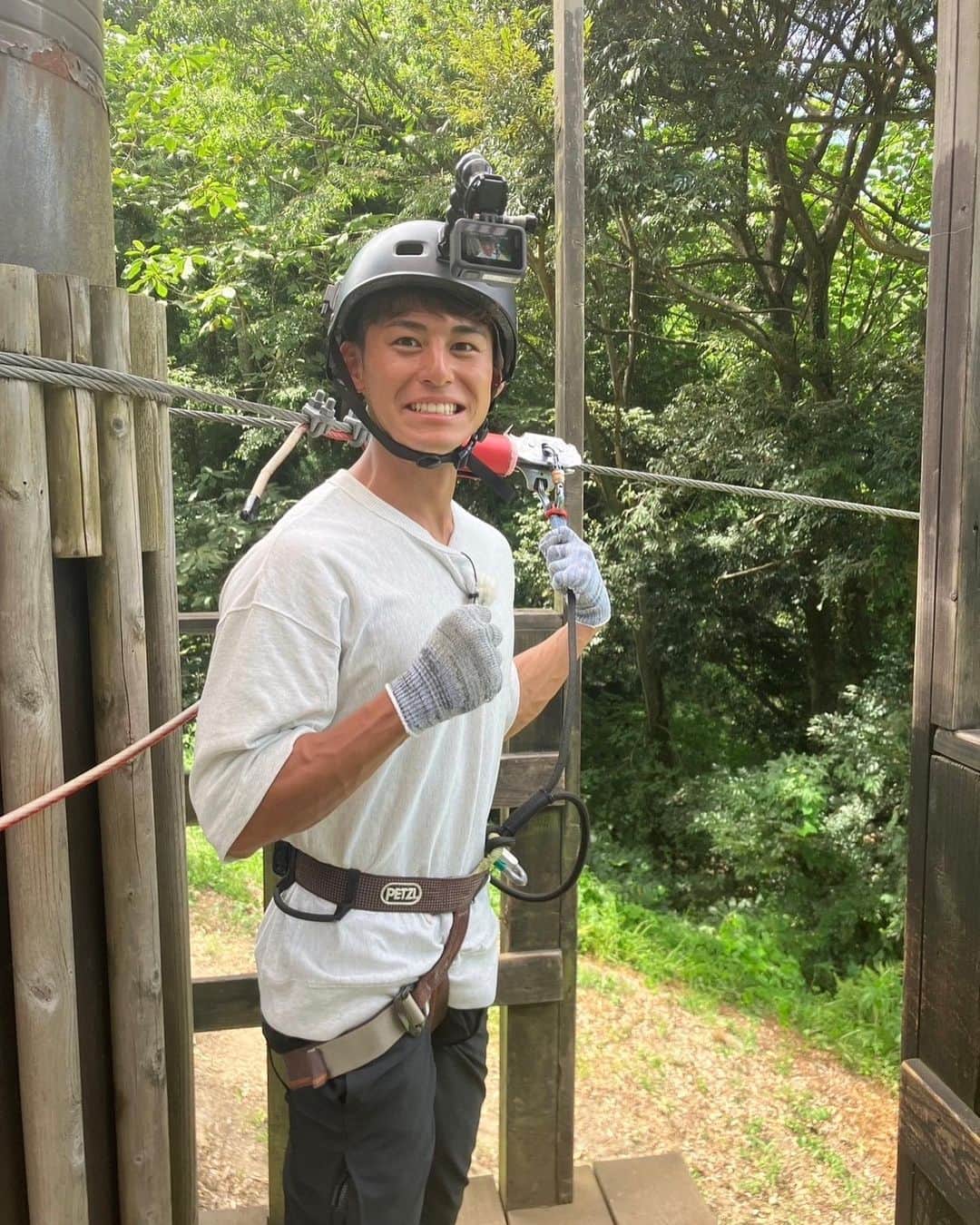 TBS「Nスタ」さんのインスタグラム写真 - (TBS「Nスタ」Instagram)「昨日のすたすた中継🚶は リソルの森「ターザニア」からお伝えしました🍃 大自然の中を滑り降りるジップラインや ...