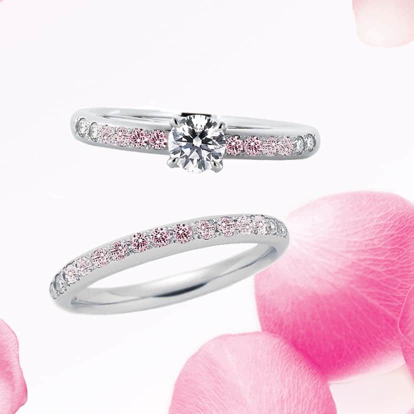 Cafe Ringさんのインスタグラム写真 - (Cafe RingInstagram)「8/1より、長崎県の取扱店「永田宝石店 佐世保店」 @nagatajewelry にて、ピンク ...