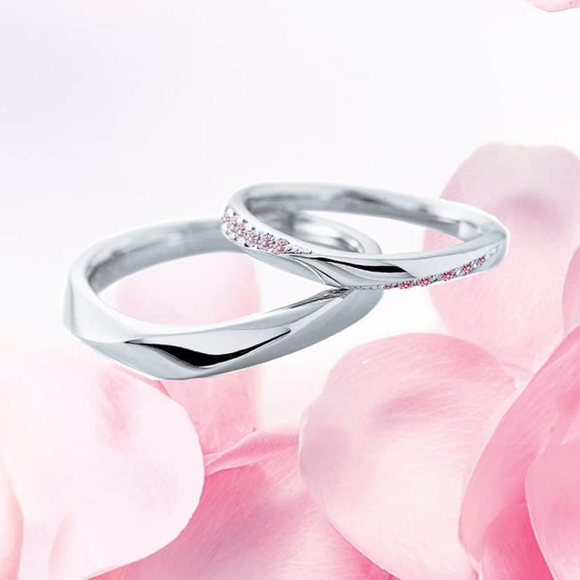 Cafe Ringさんのインスタグラム写真 - (Cafe RingInstagram)「8/1より、長崎県の取扱店「永田宝石店 佐世保店」 @nagatajewelry にて、ピンク ...