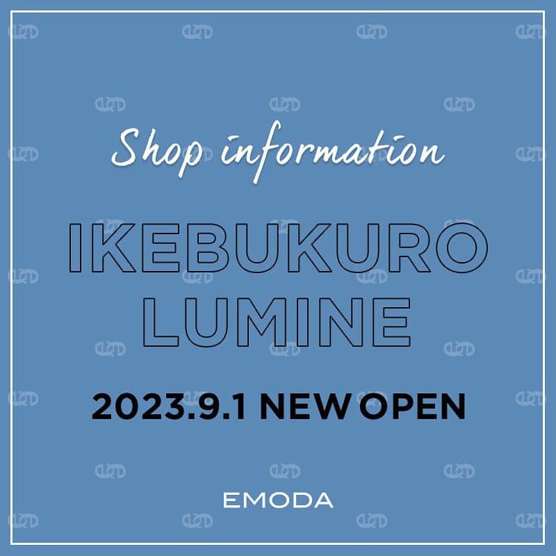 EMODA_LOOK BOOKさんのインスタグラム写真 - (EMODA_LOOK BOOKInstagram)「EMODA LUMINE IKEBUKURO 2023.9.1(FRI ...