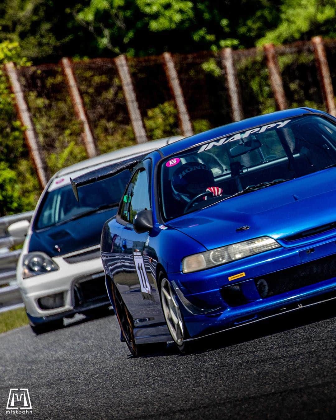 mistbahnさんのインスタグラム写真 - (mistbahnInstagram)「_ 後続ウォッシャー Honda DC2 Integra ...