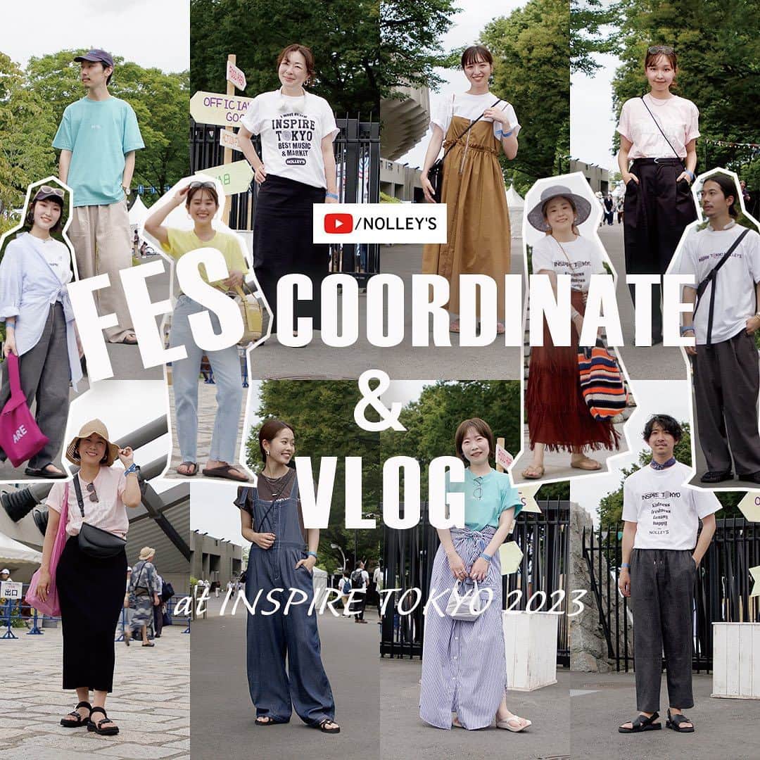 NOLLEY'S ノーリーズさんのインスタグラム写真 - (NOLLEY'S ノーリーズInstagram)「NOLLEY’S Youtubeチャンネル 新動画UPされました！ 【夏フェス ...