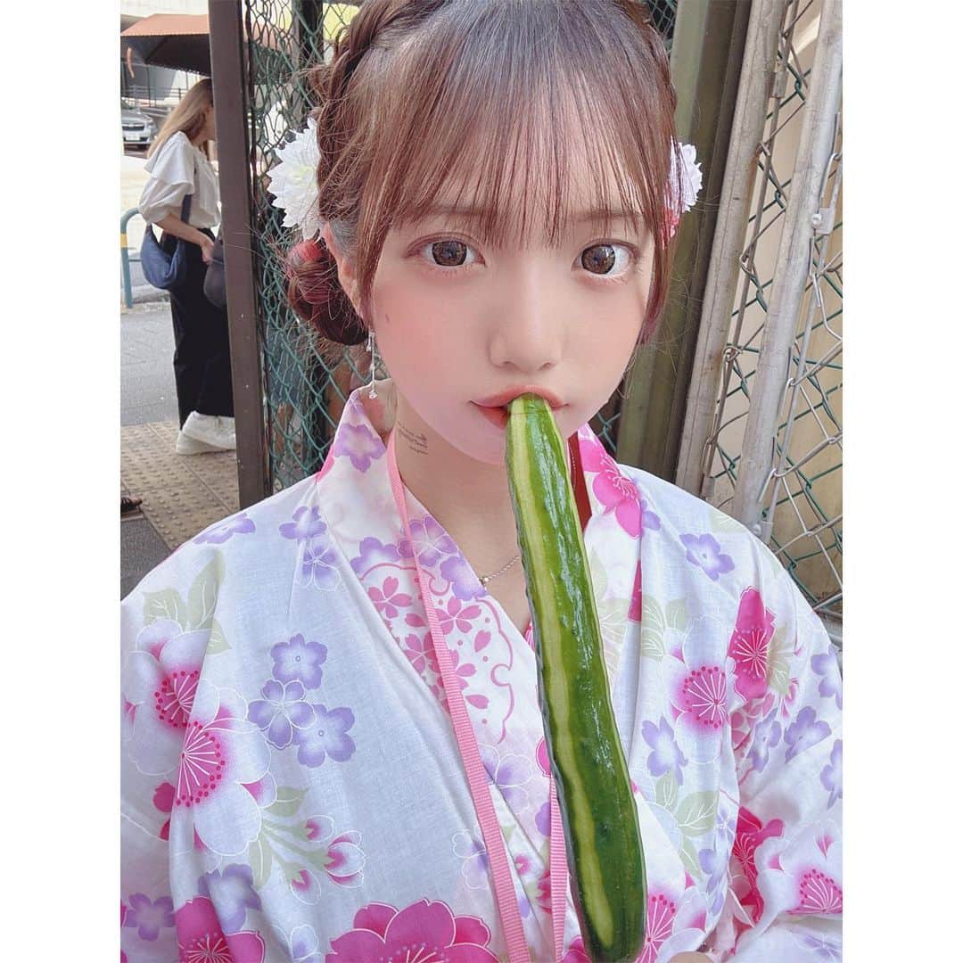みーみさんのインスタグラム写真 みーみinstagram 「🏮🤍 お祭りで絶対食べるもの教えて〜！！！ お祭り 花火大会 浴衣」8