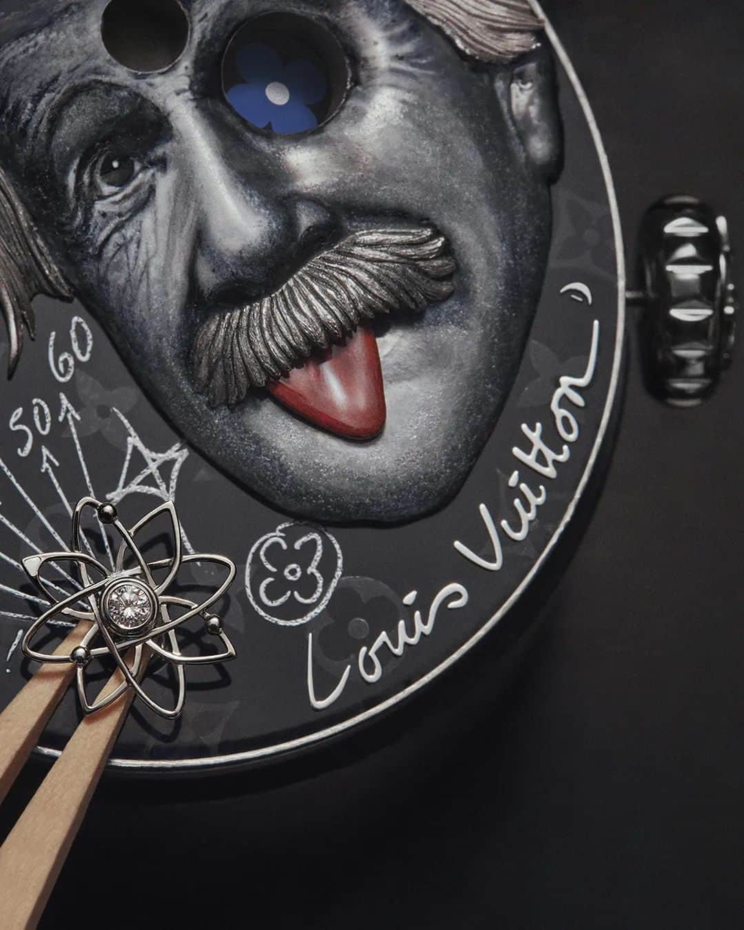 ルイ・ヴィトンさんのインスタグラム写真 - (ルイ・ヴィトンInstagram)「Tambour Einstein Automata Only Watch 2023. Meticulously ...