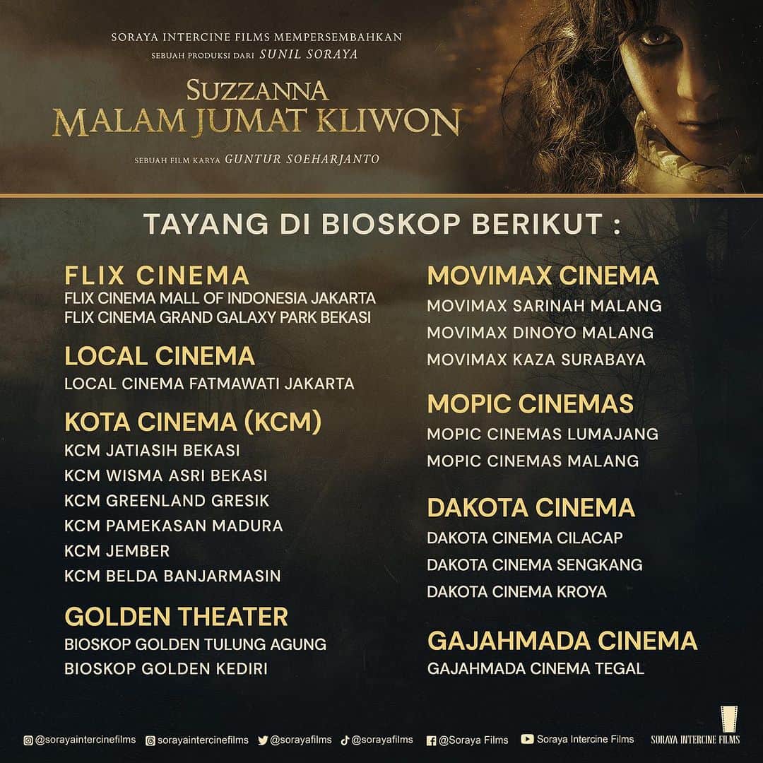 ルナ・マヤさんのインスタグラム写真 - (ルナ・マヤInstagram)「Mulai HARI INI! Suzzanna Malam Jumat Kliwon juga tayang di ...