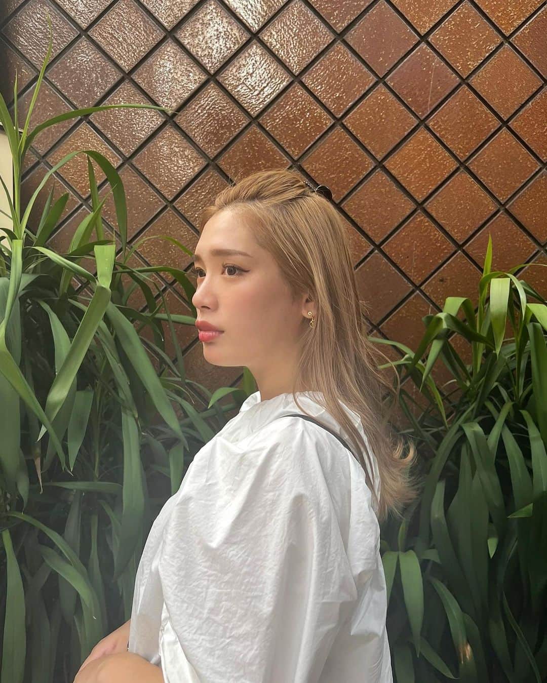 acaneさんのインスタグラム写真 - (acaneInstagram)「・ ありがとう、大切に使うね 髪短い方が好きですとたまにいただくけど ...