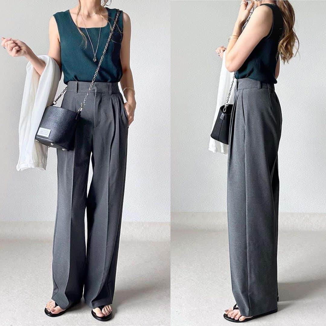 GU TAIWANさんのインスタグラム写真 - (GU TAIWANInstagram)「夏天可以穿的 #打摺寬褲 穿搭PICK UP! GU ...