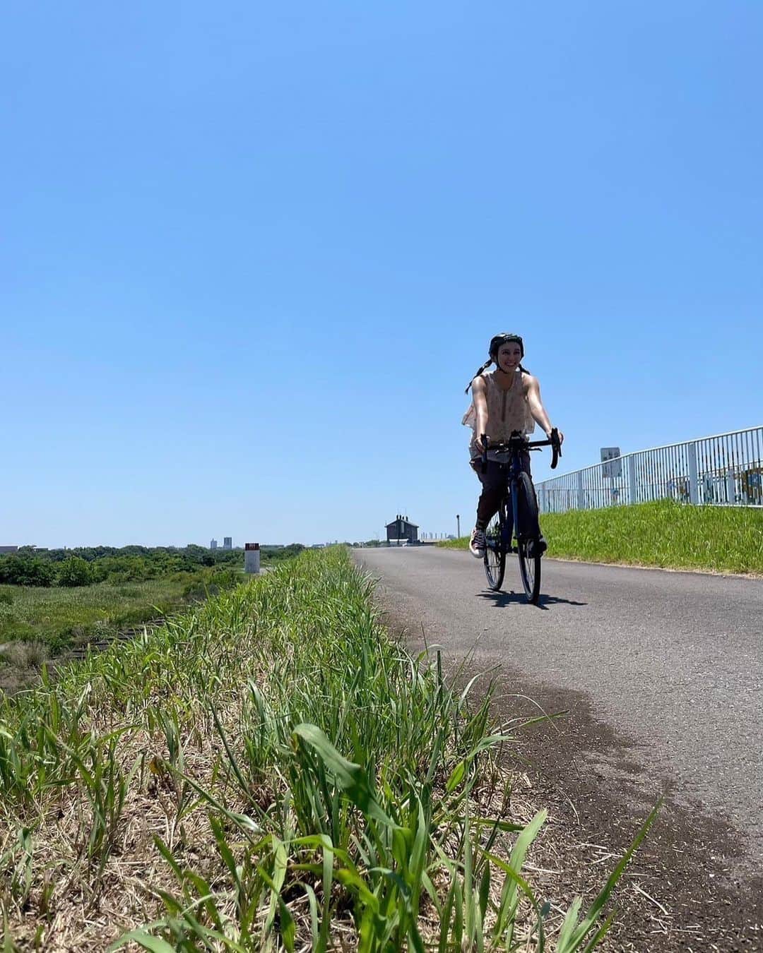 岡田結実さんのインスタグラム写真 - (岡田結実Instagram)「・ 📷BLOCK47―サイクル 住所：岐阜県羽島市福寿町千代田3丁目54 TEL：058－372－3196 営業時間：10 ...