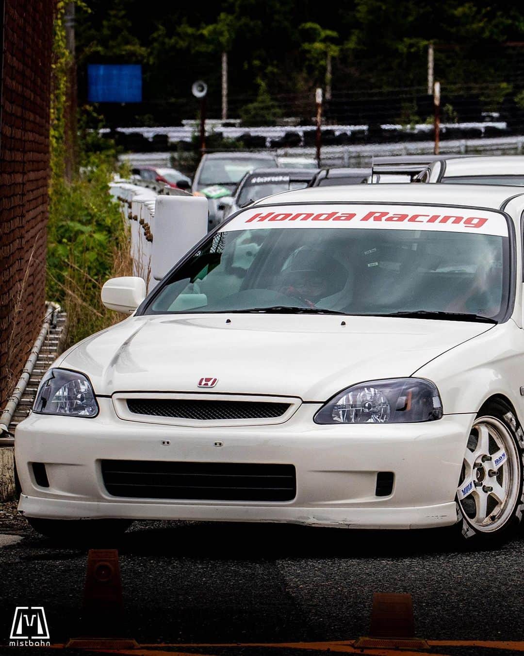 mistbahnさんのインスタグラム写真 - (mistbahnInstagram)「_ PRIZM RACING Honda EK9 ...
