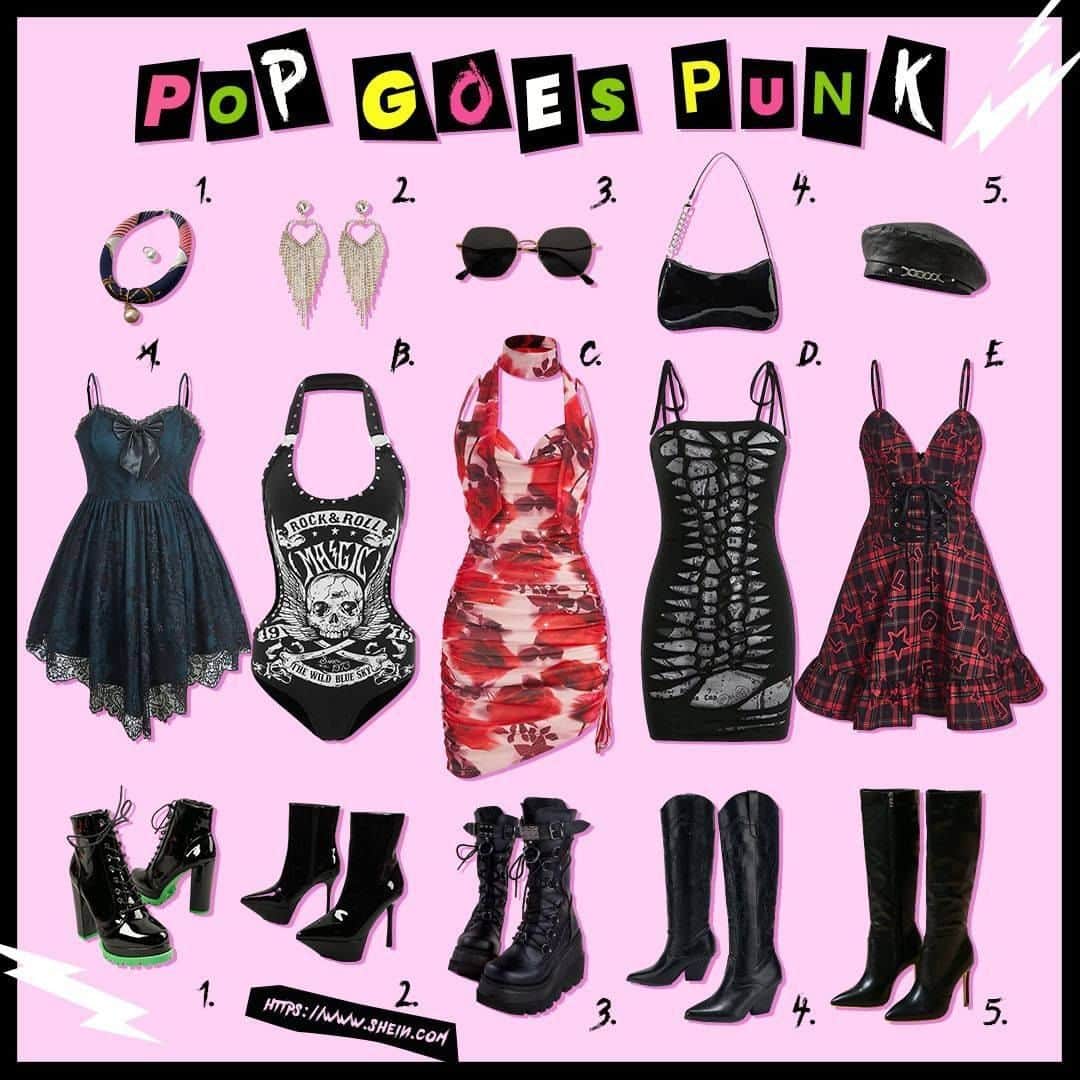 SHEINさんのインスタグラム写真 - (SHEINInstagram)「We're rebelling against boring ...