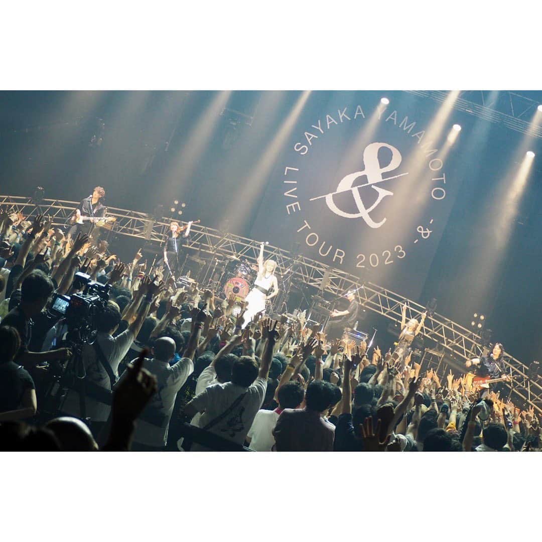 AYASAさんのインスタグラム写真 - (AYASAInstagram)「🎸 SAYAKA YAMAMOTO LIVE TOUR 2023 -＆- @ Zepp Haneda (2023.08 ...
