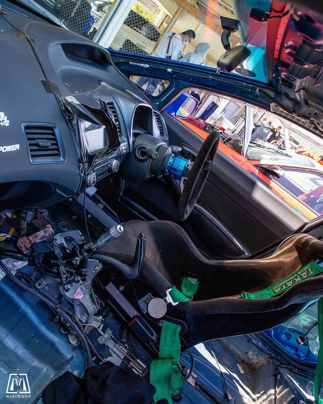 mistbahnさんのインスタグラム写真 - (mistbahnInstagram)「_ MISSILE Honda FD2 CIVIC ...
