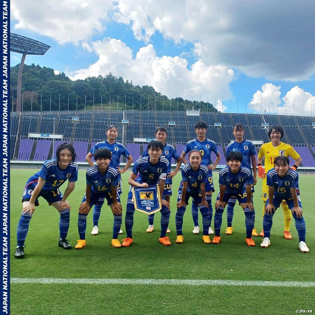 日本サッカー協会さんのインスタグラム写真 - (日本サッカー協会Instagram)「. 🔹#U15日本女子代表🔹 【2023.8.6 Match Report ️】 『HiFA 平和祈念 ...