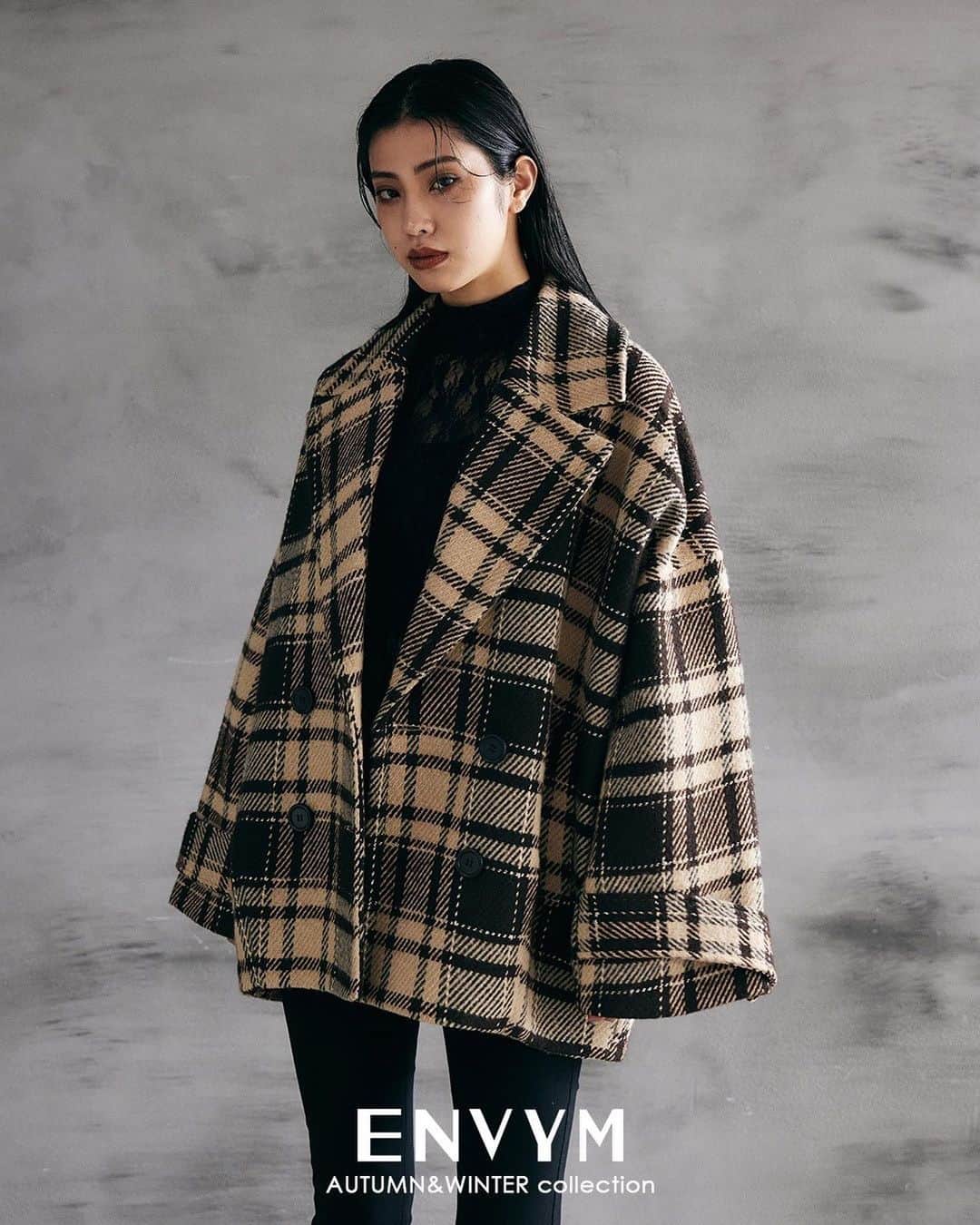ENVYMさんのインスタグラム写真 - (ENVYMInstagram)「【𝟐𝟎𝟐𝟑 𝐀𝐔𝐓𝐔𝐌𝐍&𝐖𝐈𝐍𝐓𝐄𝐑 𝐜𝐨𝐥𝐥𝐞𝐜𝐭𝐢𝐨𝐧】 ⁡ ENVYM AUTUMN&WINTER ...